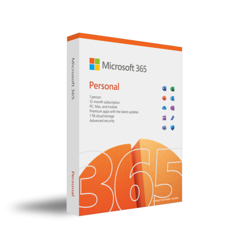 Microsoft 365 Personal - Annual Subsciption - Dial a Nerd